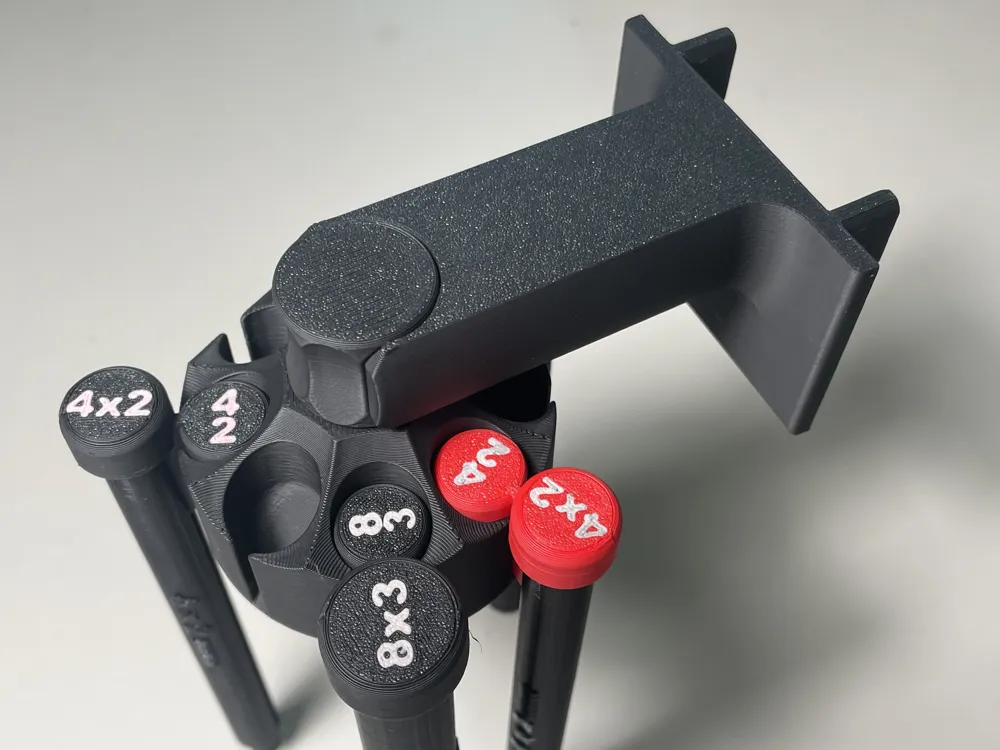 Detachable Rotating Magnet Pen Holder for Skadis by OAAOAD MakerWorld ...