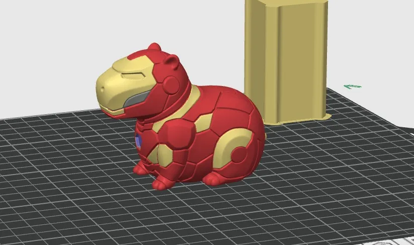 Iron man Inspired Capybara - Free 3D Print Model - MakerWorld