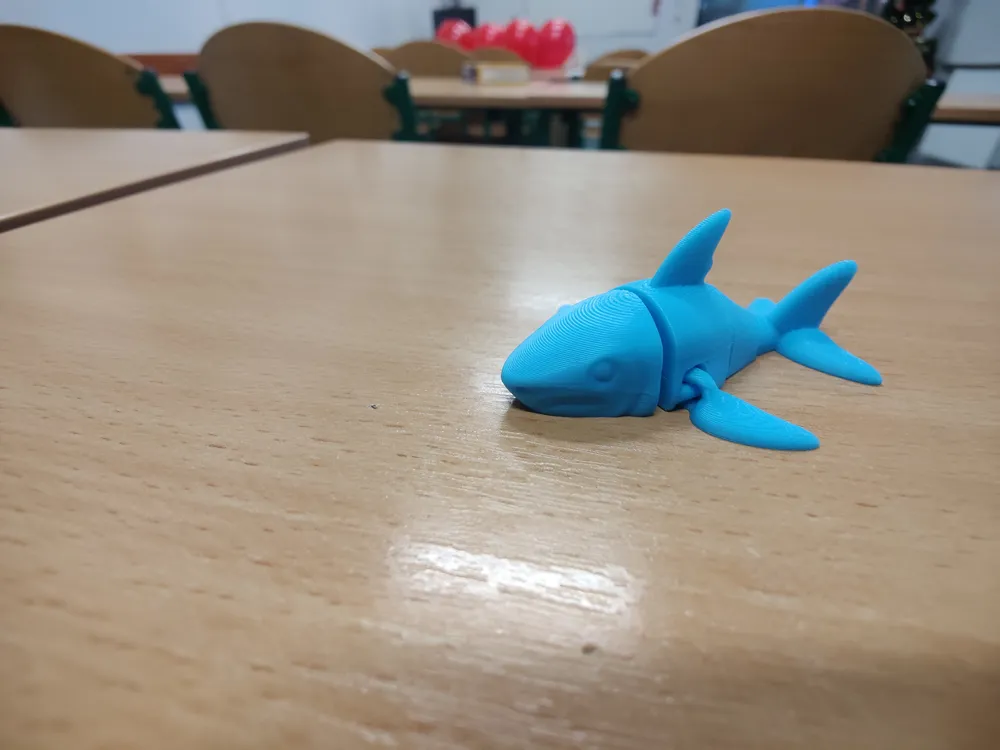 Cute Flexi Shark - Articulated Fidget Mod by Kocky MakerWorld: Download ...