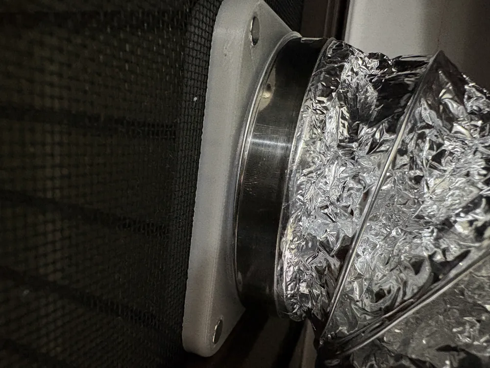 A1 Enclosure Mesh Window Vent Adapter by Bruce Design MakerWorld: Download Free 3D Models