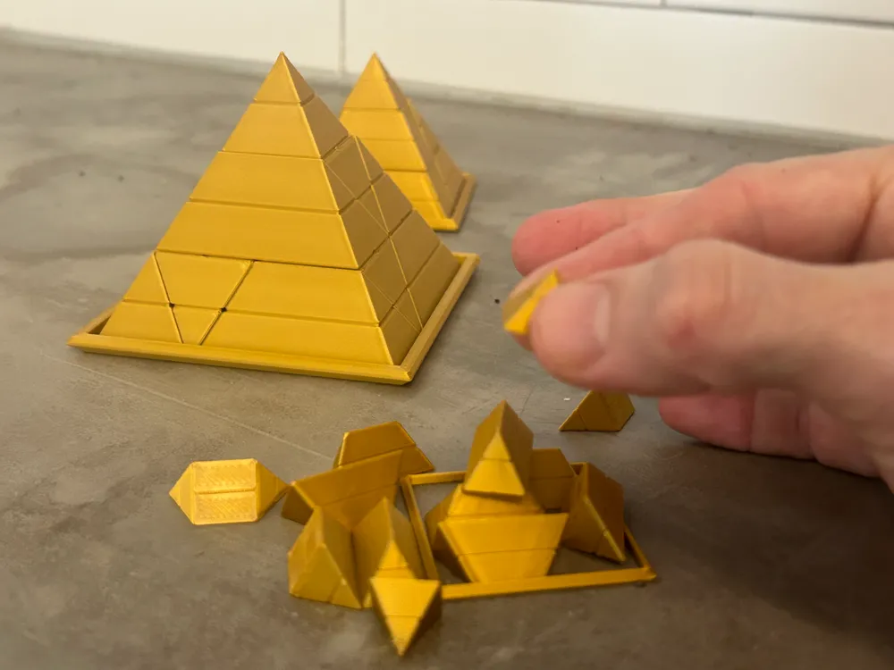 Great Pyramid Puzzle by walt adler - MakerWorld
