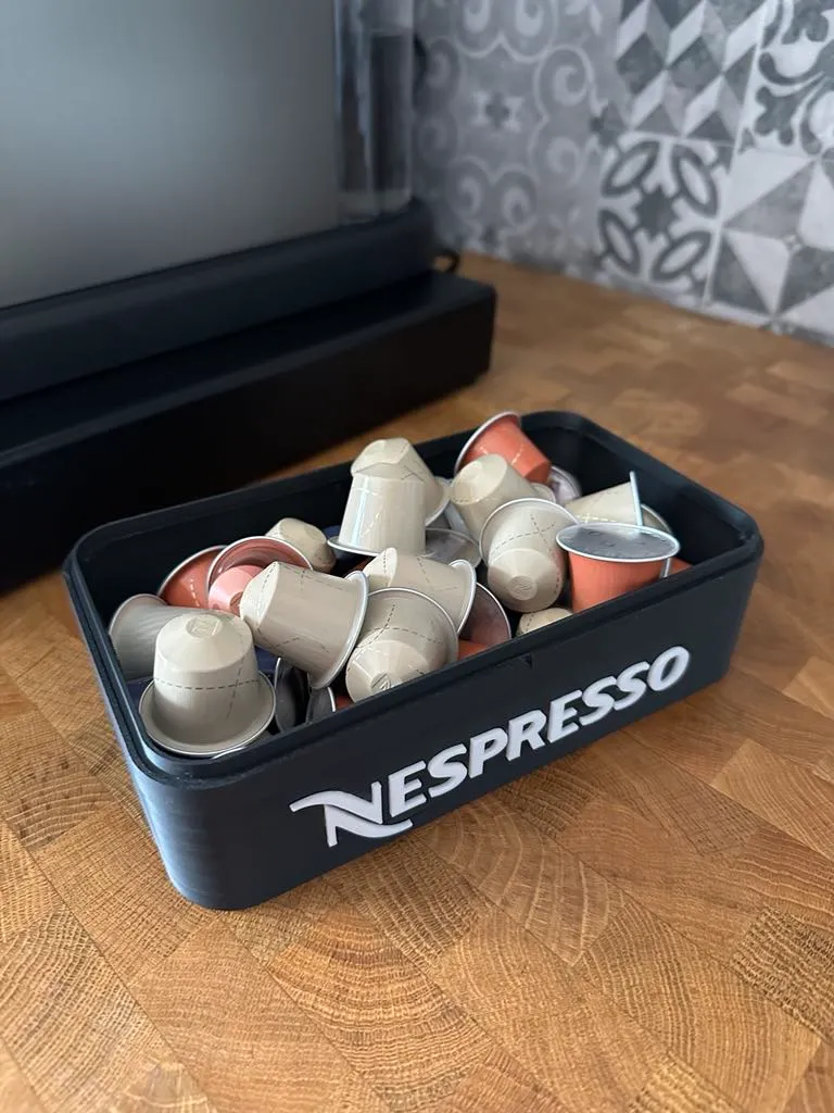 Nespresso Capsule Storage Box by Zlosyn - MakerWorld