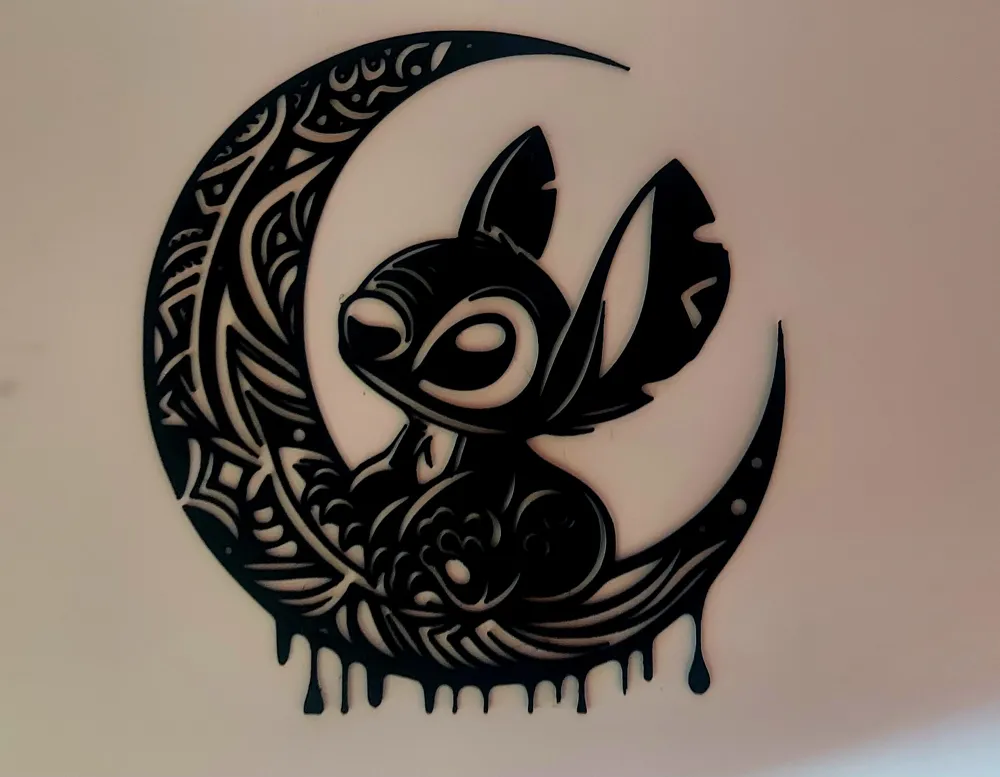 Stitch Wall art decor by RandomGuy MakerWorld: Download Free 3D Models