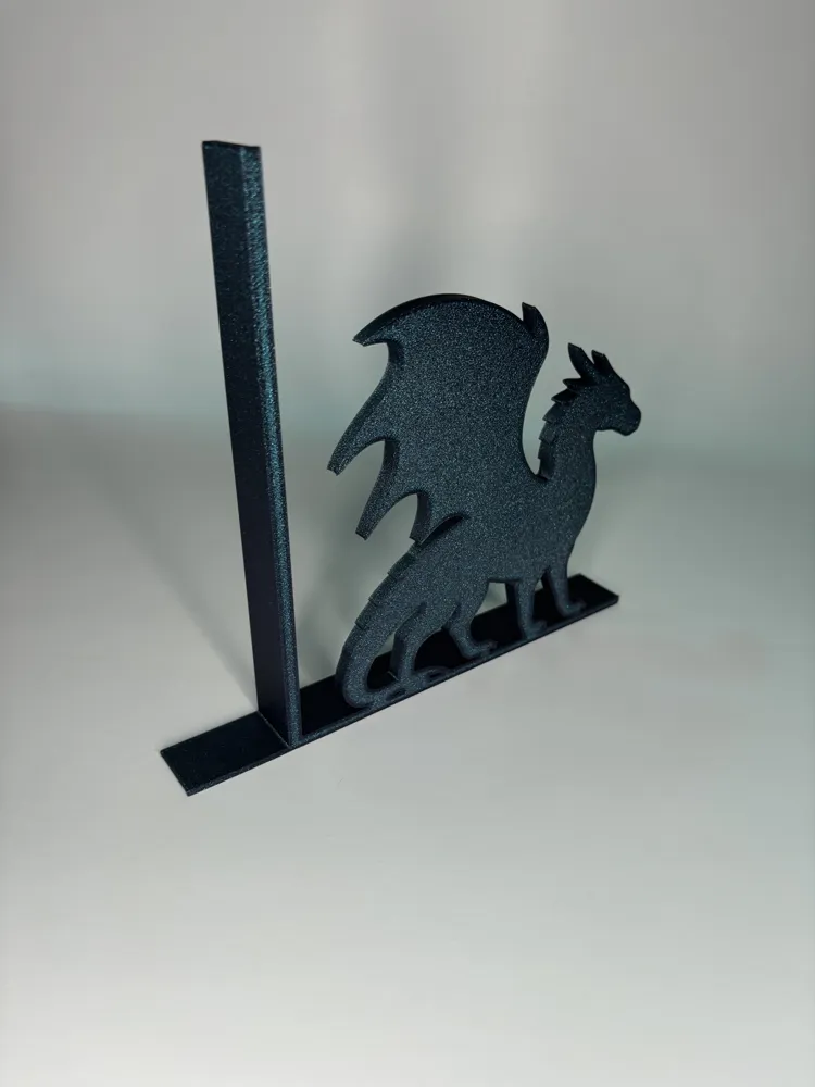 Male Dragon Bookend - Tairn from Fourth Wing - Free 3D Print Model ...