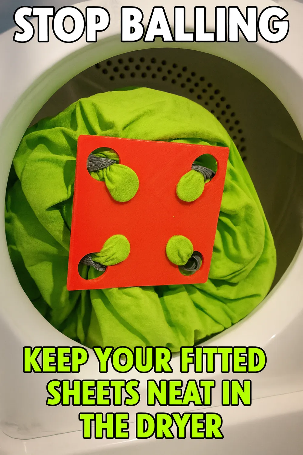 SheetSaver – No More Dryer Tangles by Tyler Treece MakerWorld: Download ...