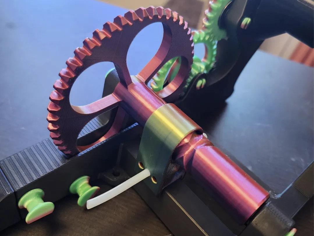 Pasta Lite Leadscrew for 43mm Subspool (2/3 Spool) - Free 3D Print ...