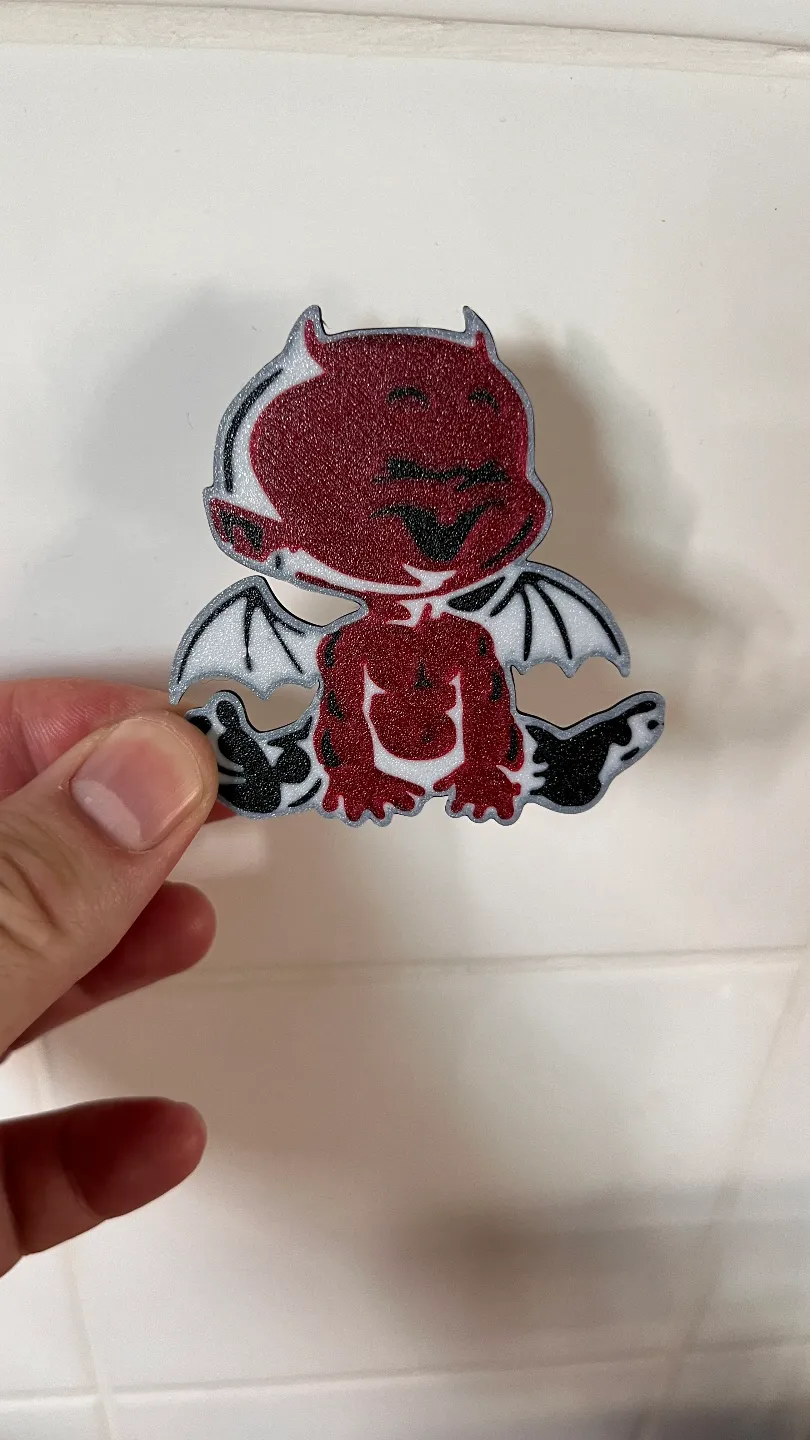 Le bébé diable rouge by Cédric60 - MakerWorld