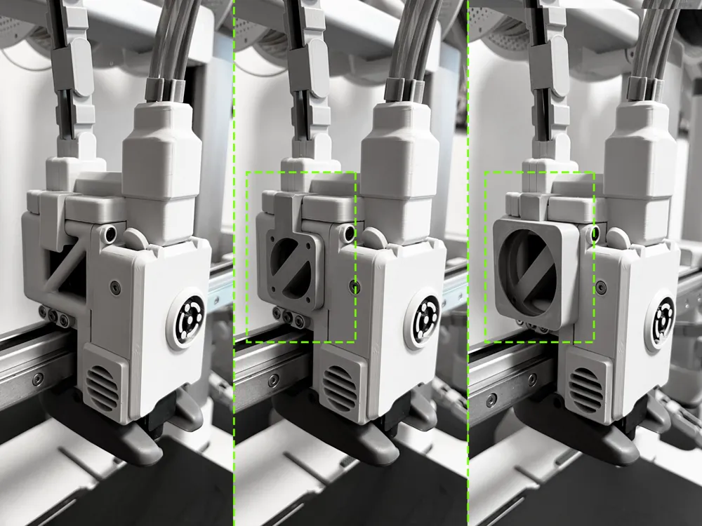 Motor Fan Mounts (for Hub Saver Platform) A1&mini by Arzhang Lotfi ...
