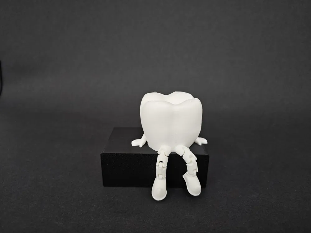 Articulated Tooth (Molar) Flexi Buddy Dentist Gift - Free 3D Print ...
