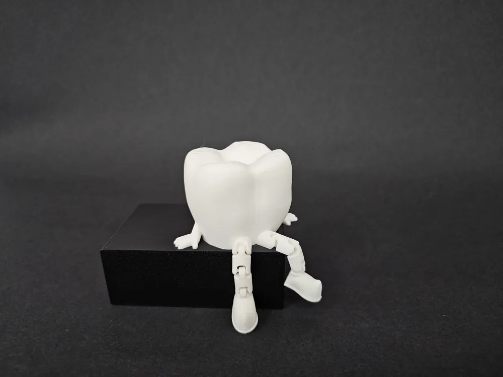 Articulated Tooth (Molar) Flexi Buddy Dentist Gift - Free 3D Print ...