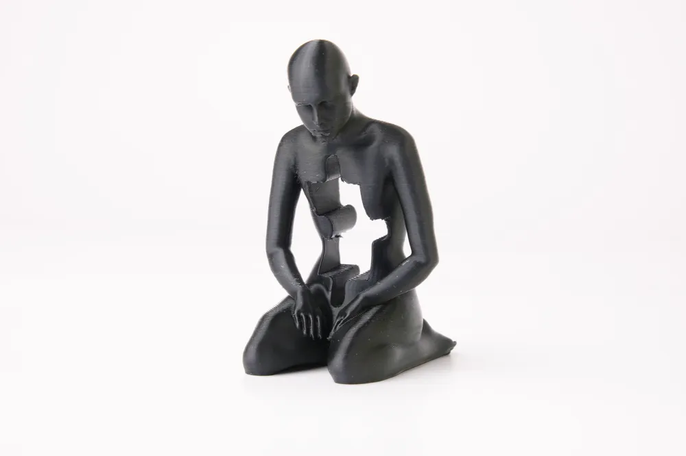 Fragmented Soul - Contemporary Abstract Sculpture by Sculturissimo3D ...