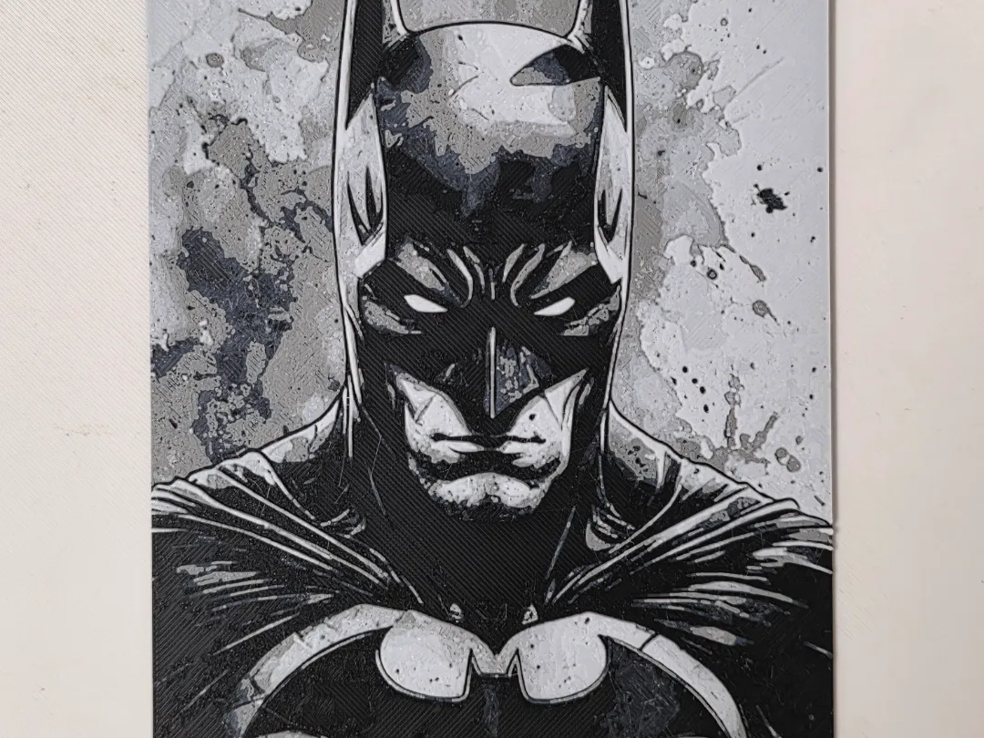 Batman Hueforge - Free 3D Print Model - MakerWorld