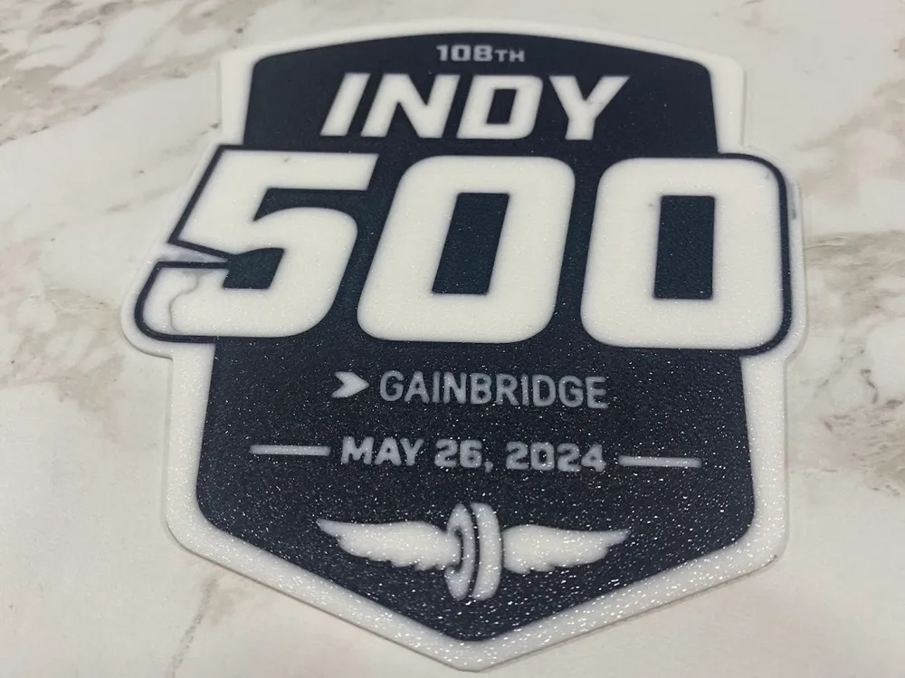Indy 500 2024 Large Logo Sign by A1 Graphix - MakerWorld