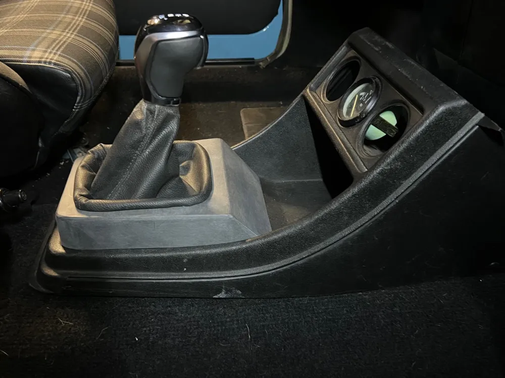 Vw Golf 1 Center Console Raiser Shifter Boot Gti - Free 3D Print Model ...