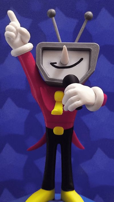 Deltarune Tenna Figure (No AMS required) Remixed by Luke_AFUS ...