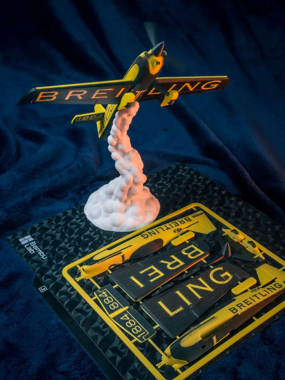Smoke Trail Display Stand for Plane Kit Cards by pbbence1994 MakerWorld ...