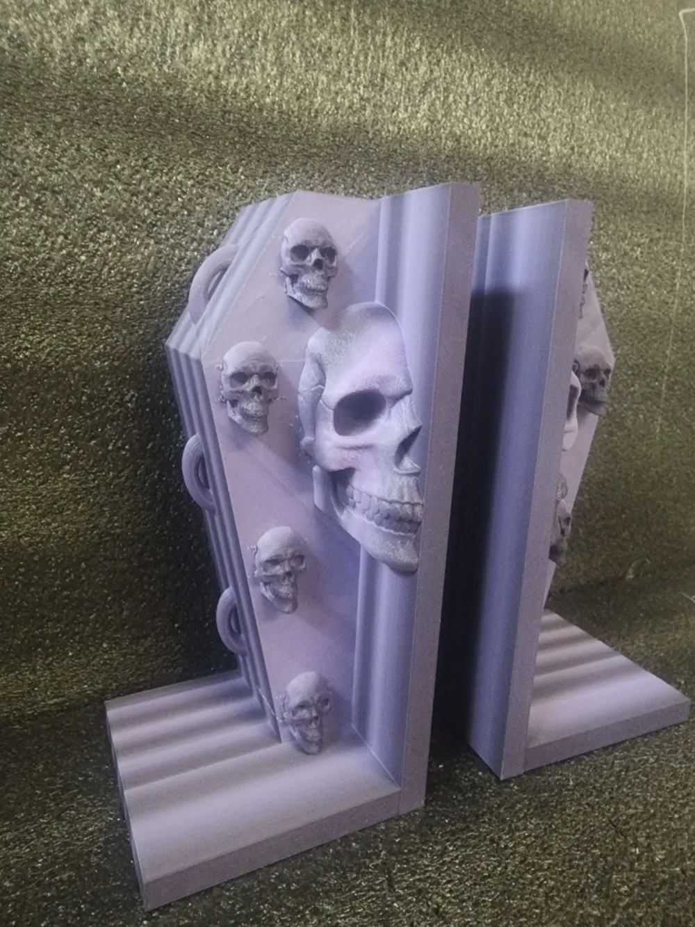 coffin bookends by AnarchistLlama - MakerWorld