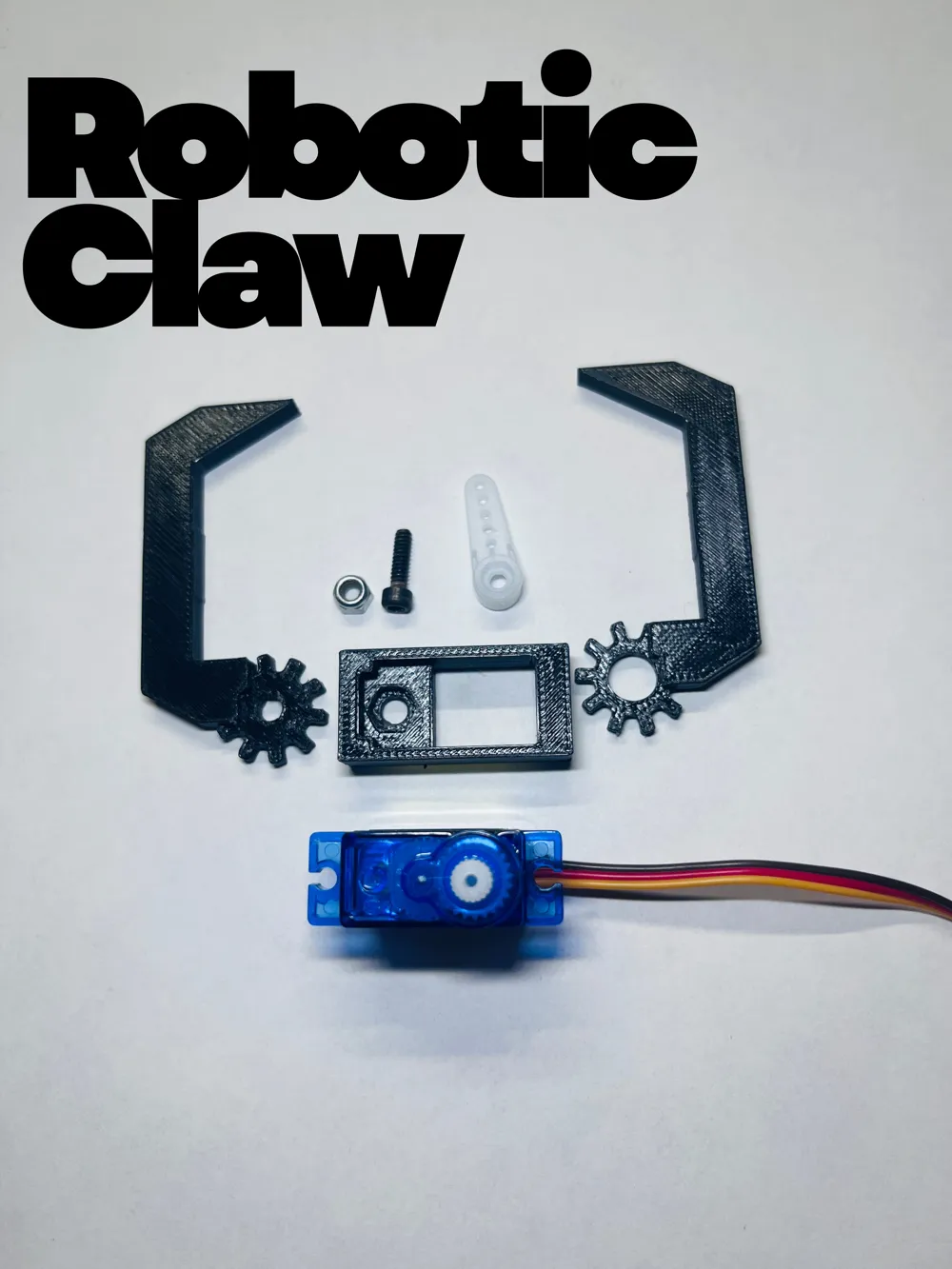 Garra de servo por Asham3D MakerWorld: Descarga Modelos 3D Gratuitos