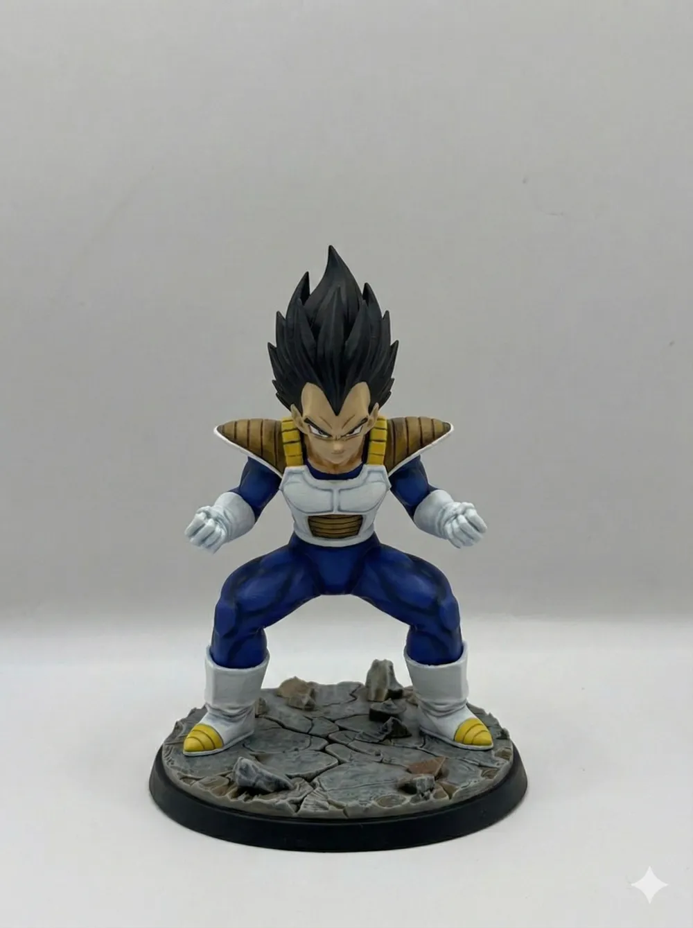Custom Vegeta Base Form Statue DBZ - Free 3D Print Model - MakerWorld