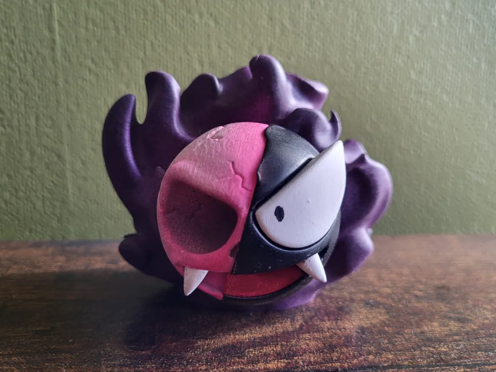 GASTLY SKULL by 3d_lizard MakerWorld: Download Free 3D Models
