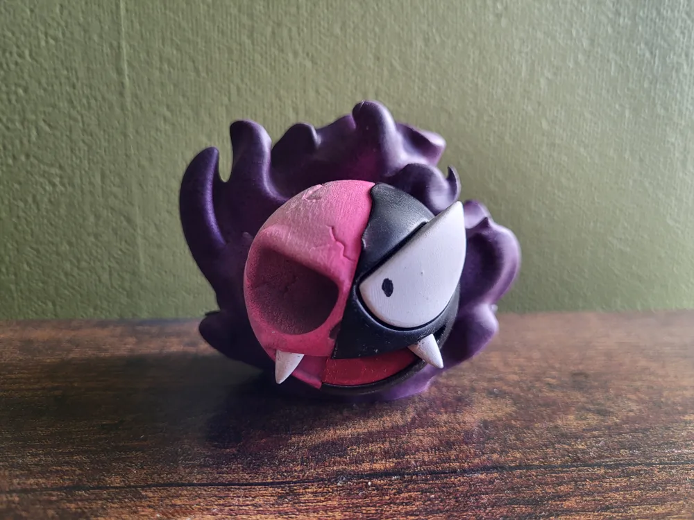 GASTLY SKULL by 3d_lizard MakerWorld: Download Free 3D Models
