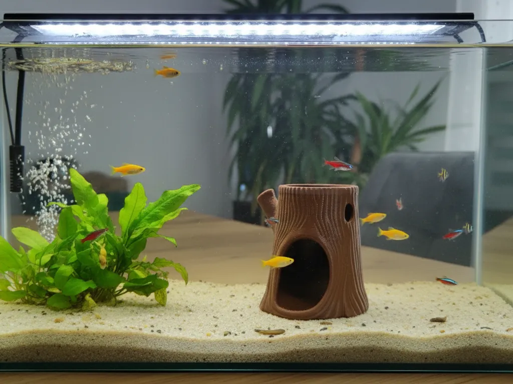 Aquarium Tree Trunk – Fish-Safe Decoration - Free 3D Print Model ...