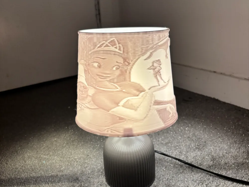 Princess Tiana Lithophane by LilH 3Dzines MakerWorld: Download Free 3D ...