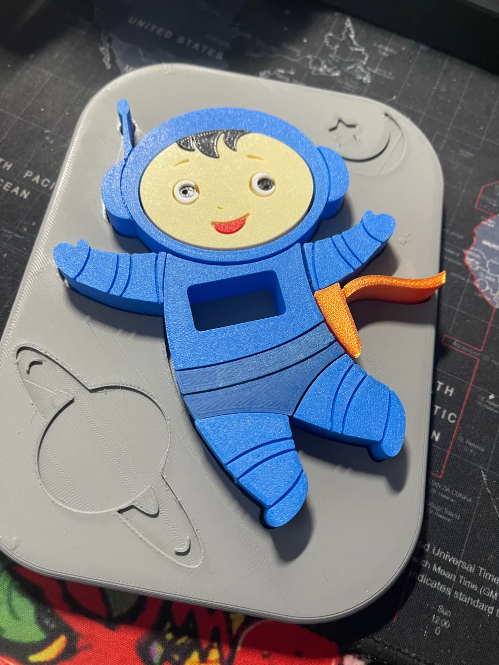 Astronaut - puzzle for kids by intommy - MakerWorld