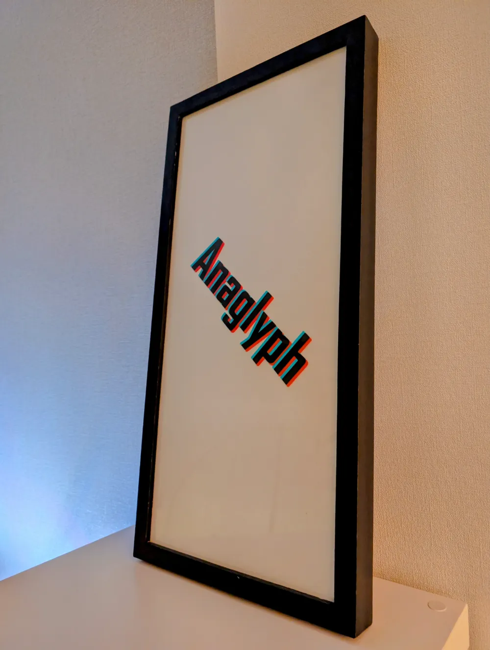 Anaglyph Lettering by fshero MakerWorld: Download Free 3D Models
