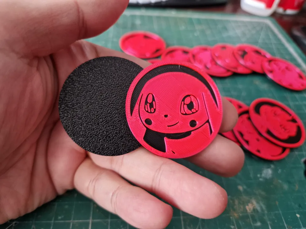 Salamon Digimon coin by Kryator - MakerWorld