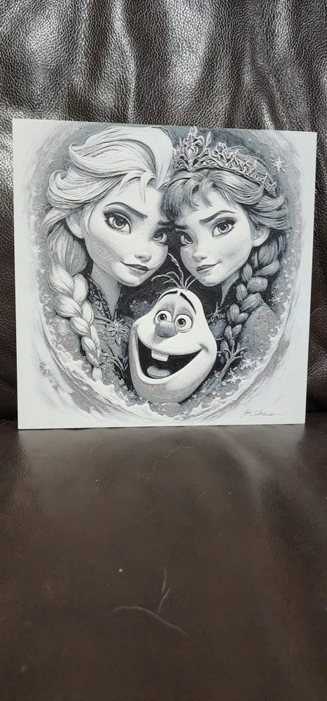 Elsa, Anna and Olaf - Free 3D Print Model - MakerWorld