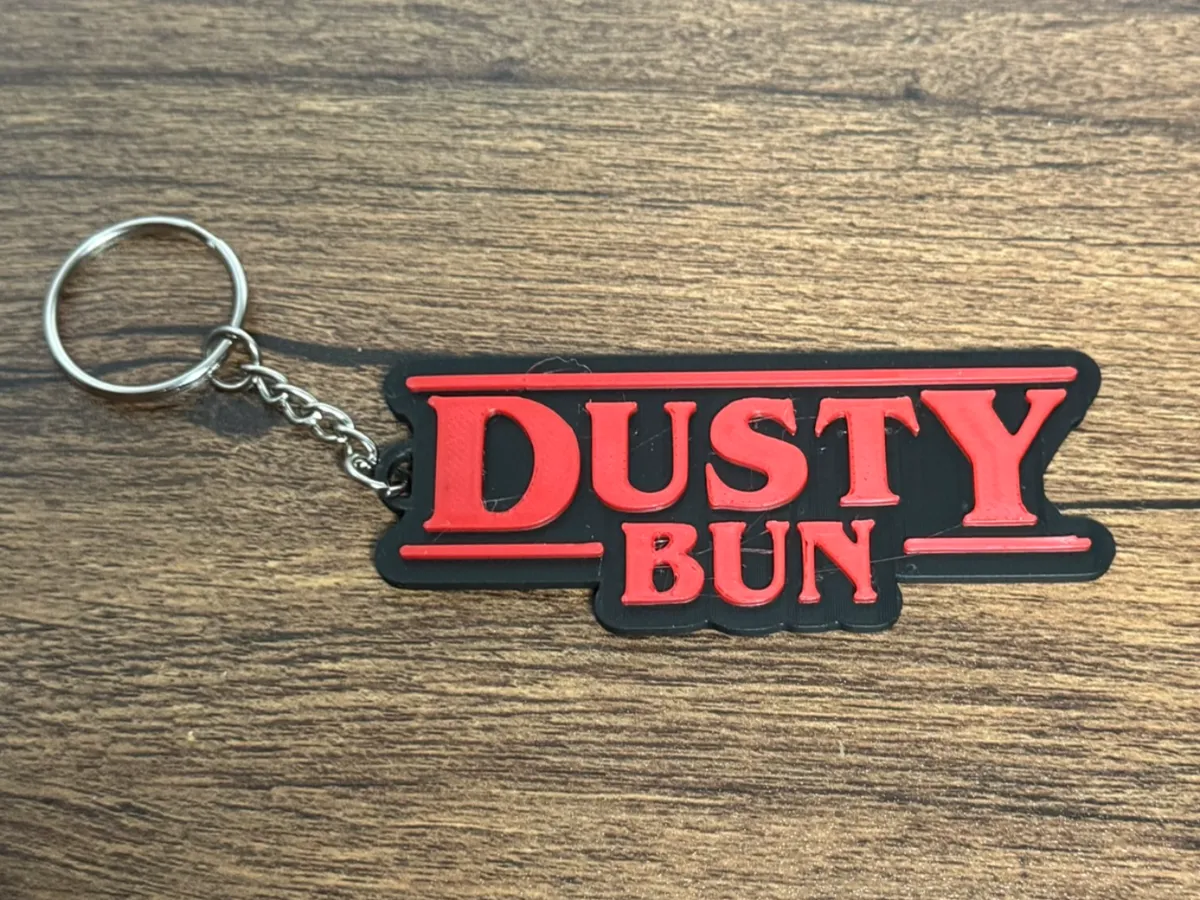Dusty Bun Stranger Things Schlüsselanhänger – Kostenloses 3D ...