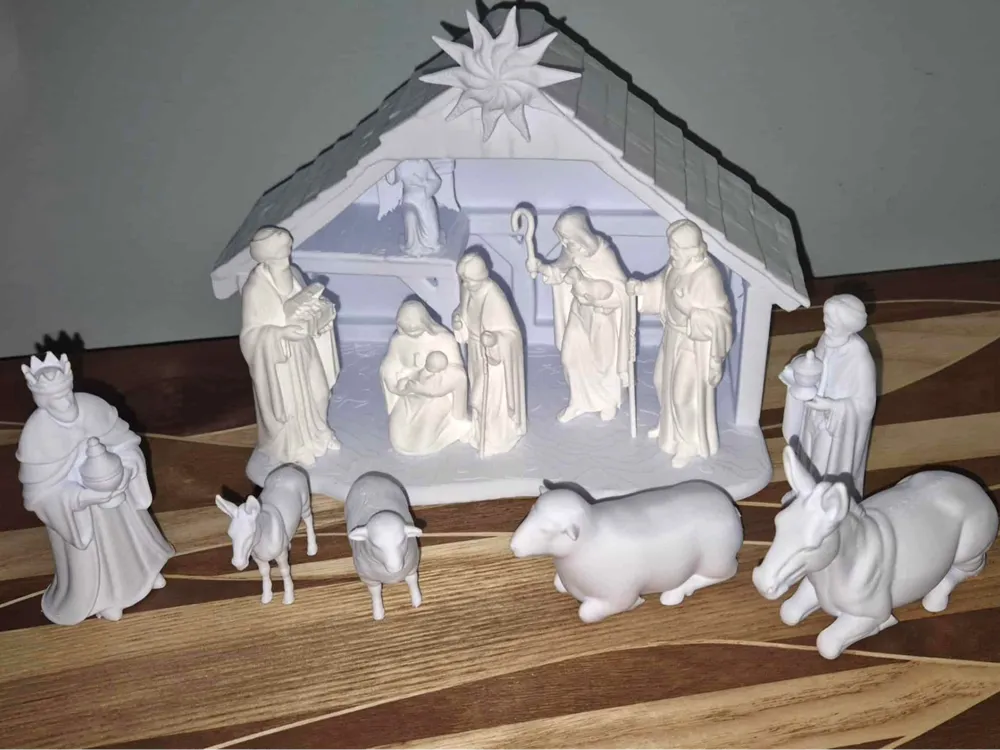 Nativity - Free 3D Print Model - MakerWorld