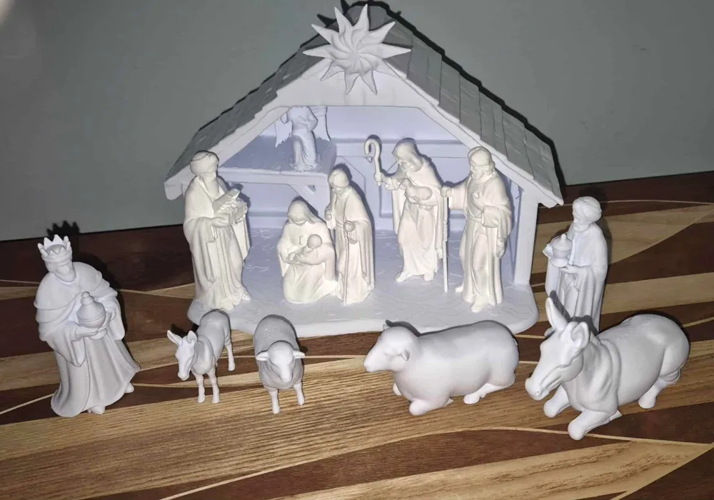 Nativity - Free 3D Print Model - MakerWorld