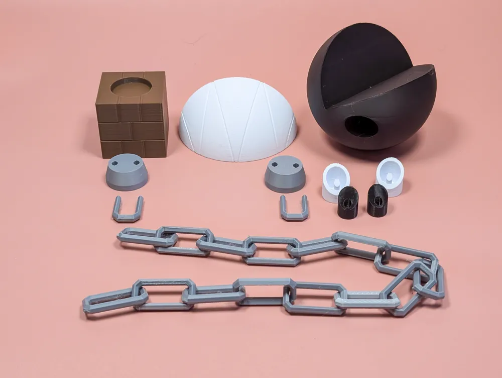 Super Mario Chain Chomp - No AMS Required by phoenix3dmodels MakerWorld ...