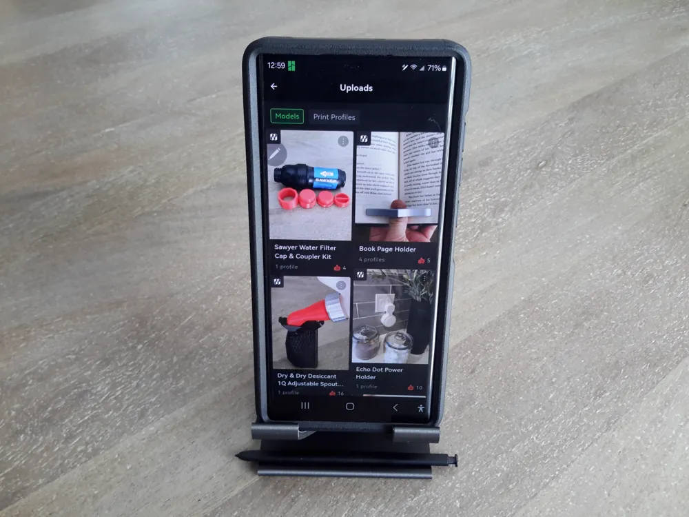 Phone Stand Holder by YelTrik Designs - MakerWorld