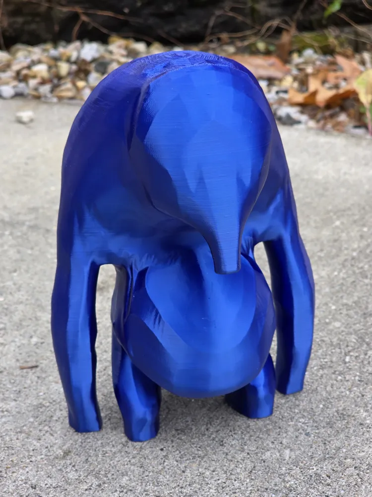 Blue Blob Dude (Yeux mobiles en option) - Modèle d'Impression 3D ...