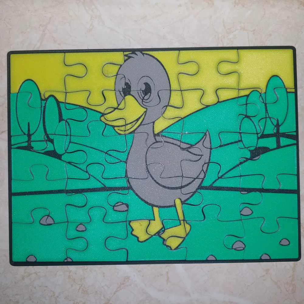 Kids Puzzle Duck by Andy1989 - MakerWorld