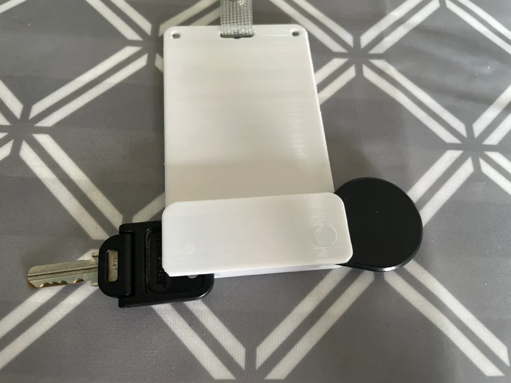 ID Badge Card Holder with RFID Chip compartment by Dannybot - MakerWorld