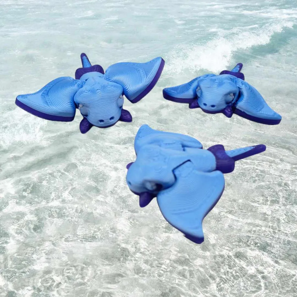 Tiny's Stingray Flexible - Free 3D Print Model - MakerWorld