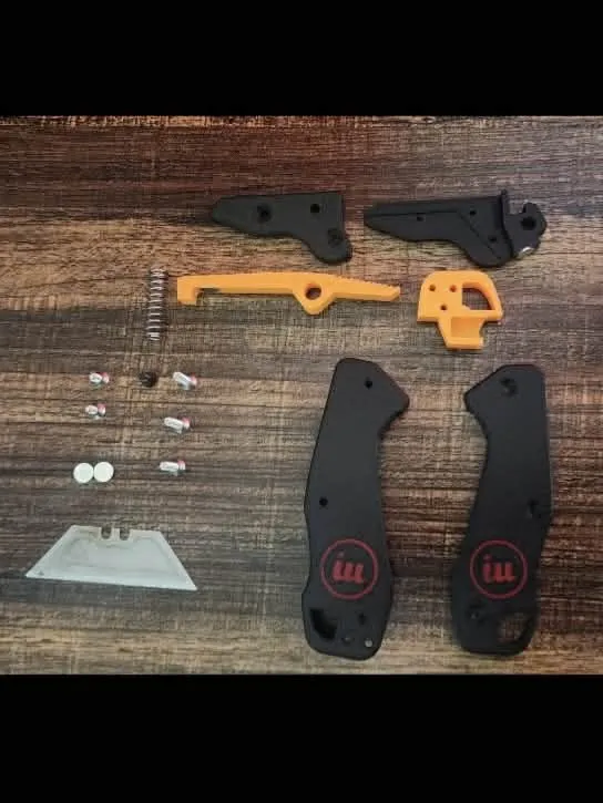 Folding Knife 1 - Free 3D Print Model - MakerWorld