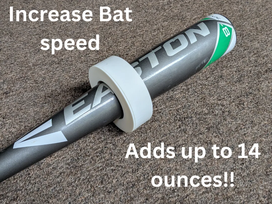 Baseball Bat Weight Trainer - Free 3D Print Model - MakerWorld
