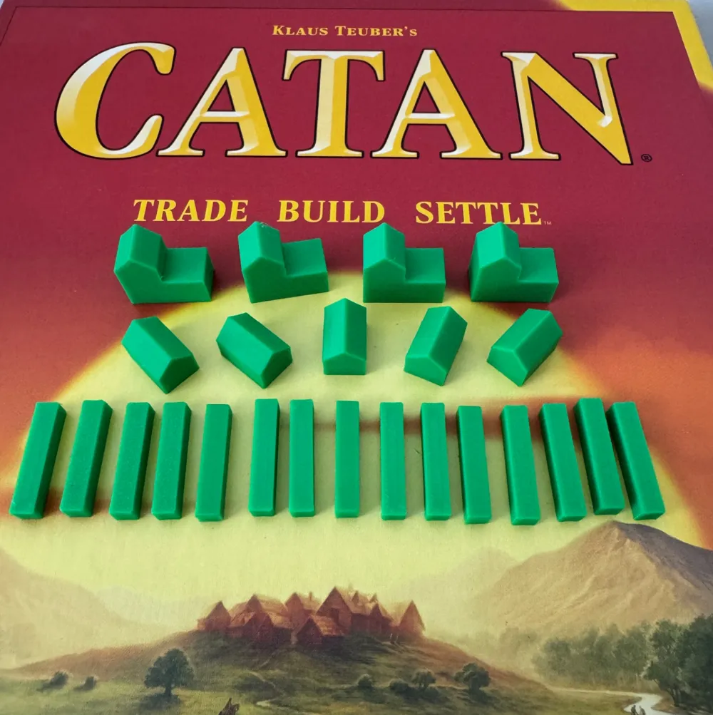 Catan Base Set Pieces by Keenz Kustomz - MakerWorld