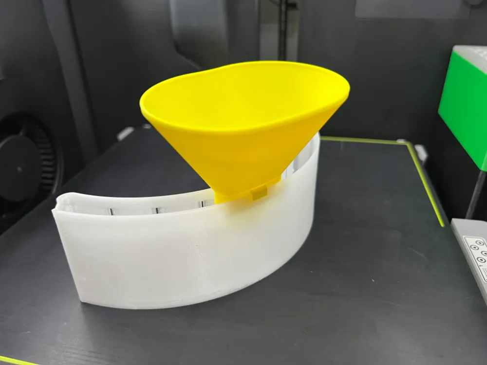 Desiccant Wedge fits Bambu Spools bonus Funnel by Generic User - MakerWorld