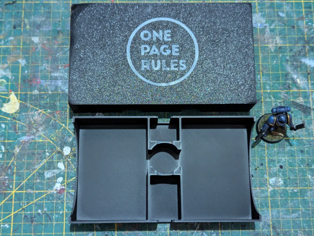 OPR Mission Card Box | Warhammer 40k Dicebox TCG by DaChemika - MakerWorld