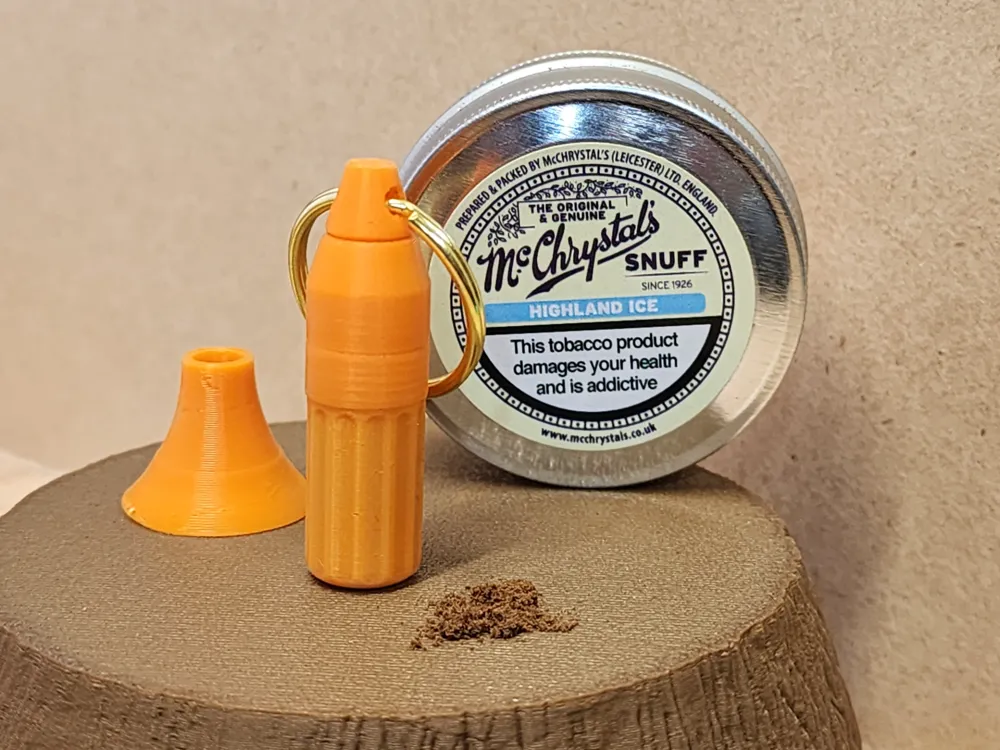 Nasal Snuff Sniffing Bullet (Dry Snuff Tobacco) by GabrielMaker ...