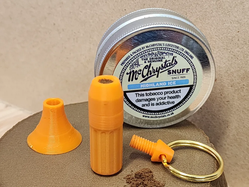 Nasal Snuff Sniffing Bullet (Dry Snuff Tobacco) by GabrielMaker ...