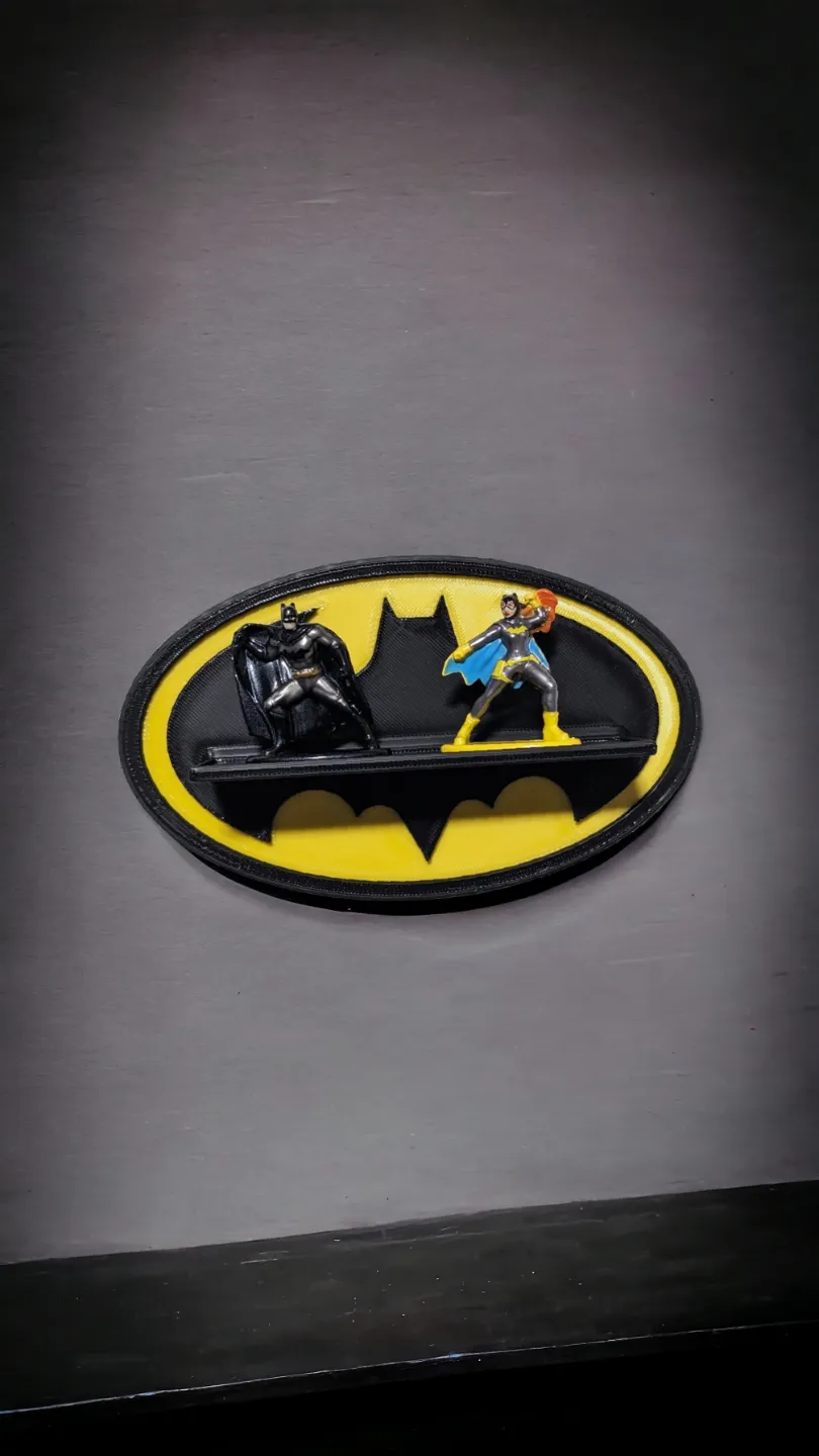 Batman Mini Shelf by standitupstore - MakerWorld