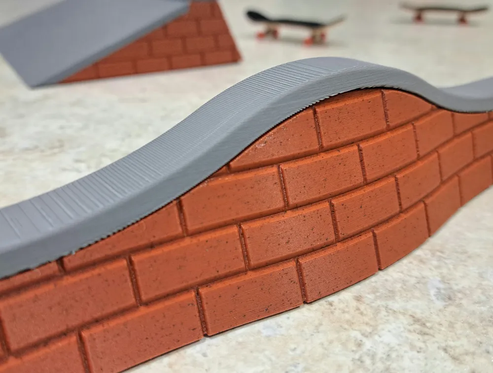 Fingerboard Rail de Glisse Bosse de Chameau - Modèle d'Impression 3D ...