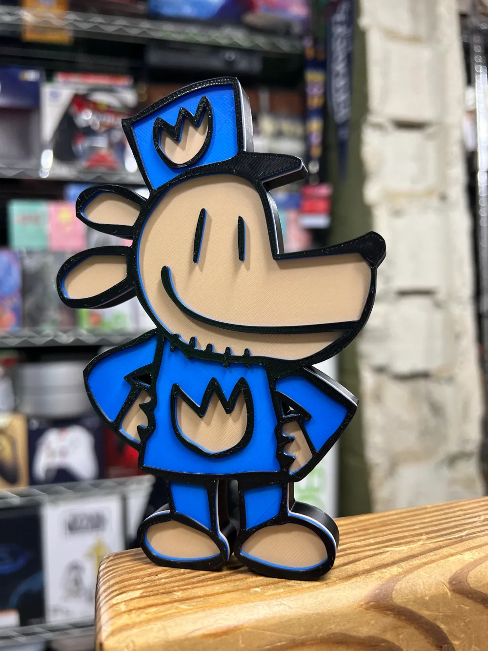 Dogman Fridge Magnet 200% Size AMS Three Color Model No Pauses Remixed ...